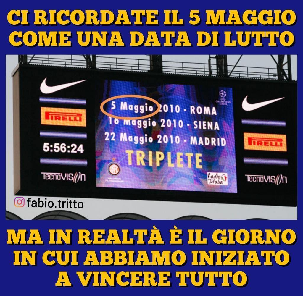 Inter e il 5 maggio ricorsi storici – a l e s s a n d r o 5 4