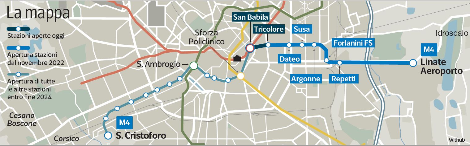 Milano, inaugurazione della M4 della metropolitana – a l e s s a n d r ...